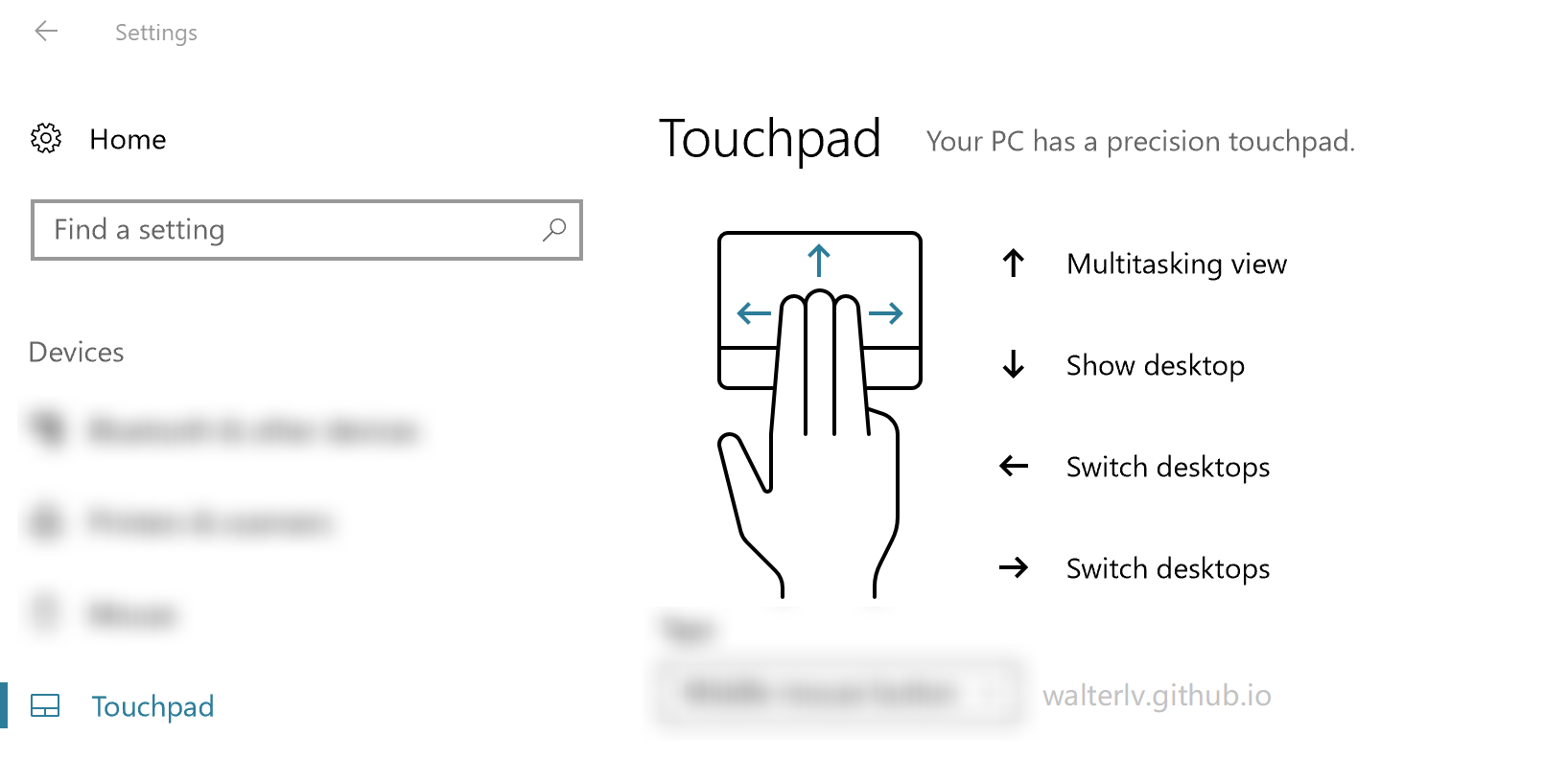 Support Horizontal Scrolling of TouchPad in WPF Application - walterlv Support Horizontal Scrolling of TouchPad in WPF Application - walterlv